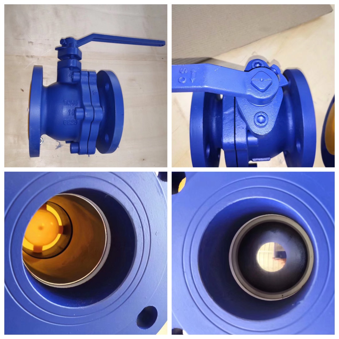 DIN Flange Cast Iron Float PN16 Ball Valve from China manufacturer - PG Valves